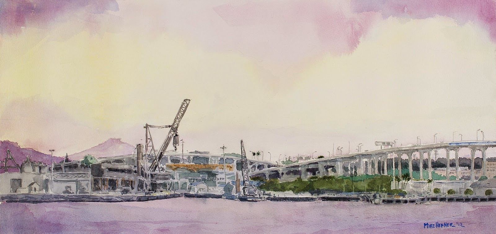 Mike Hefner's art blog