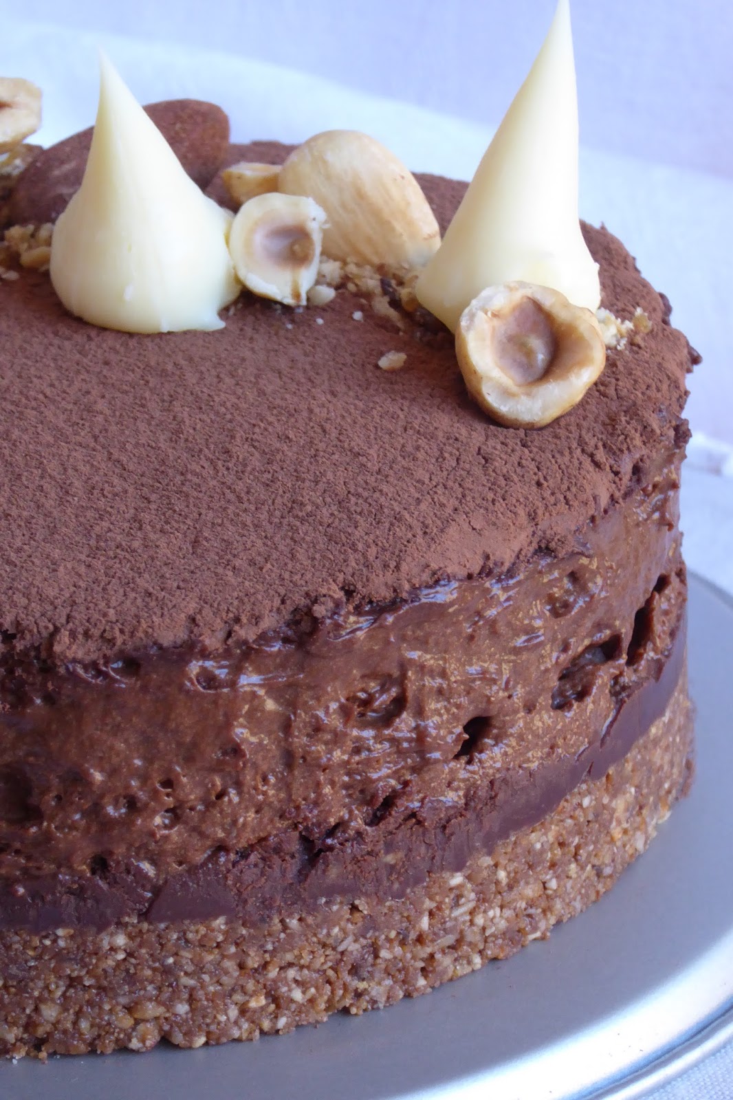 La Chef A: Entremets de mousse de chocolate