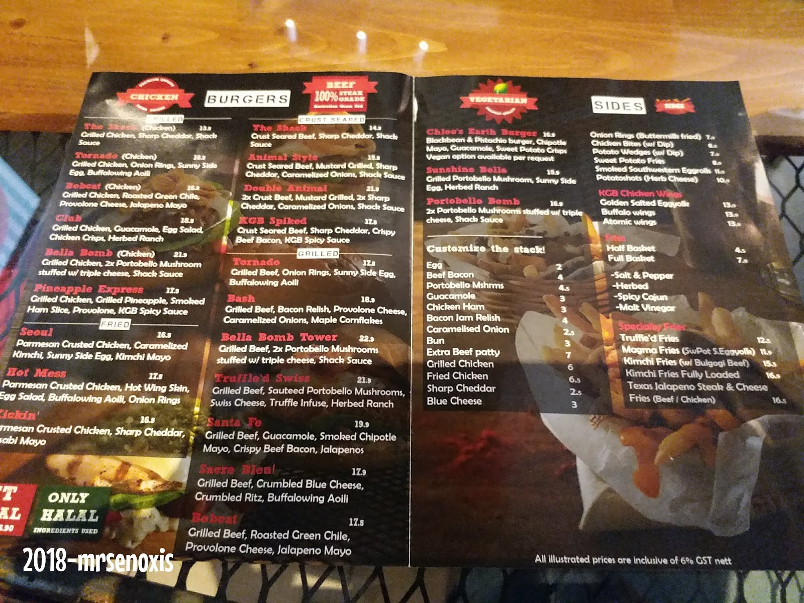 Me as MrsEnoxis: Lunch @ Killer Gourmet Burger (KGB) Bangsar