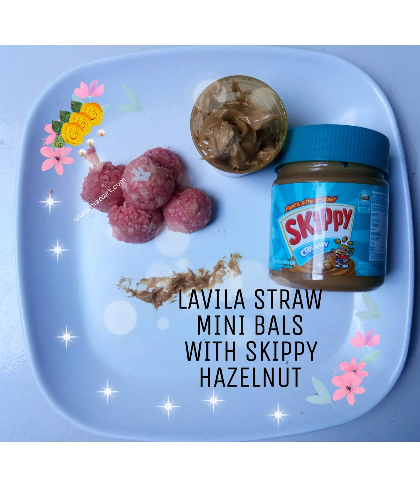 LAVILA STRAW MINI BALS WITH SKIPPY HAZELNUT - www.nisazet.com