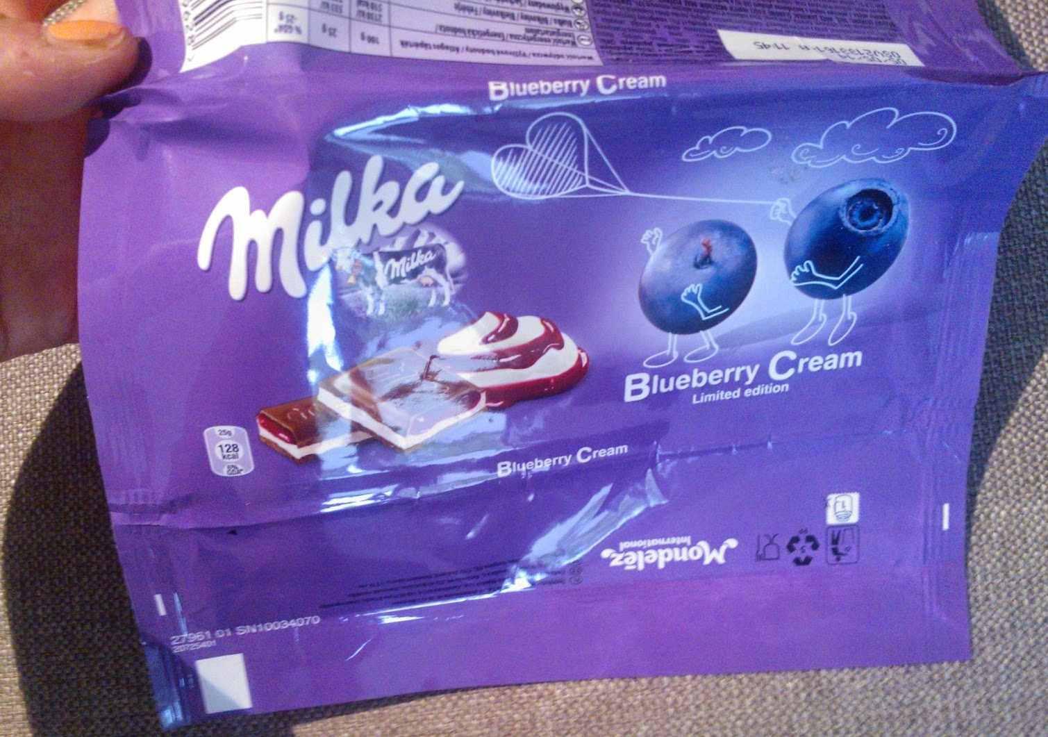 Milka: Milka Blueberry Cream (100g)