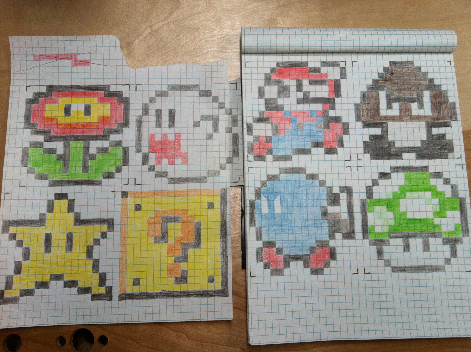 The Contemplative Creative: 8-bit Cross Stitch