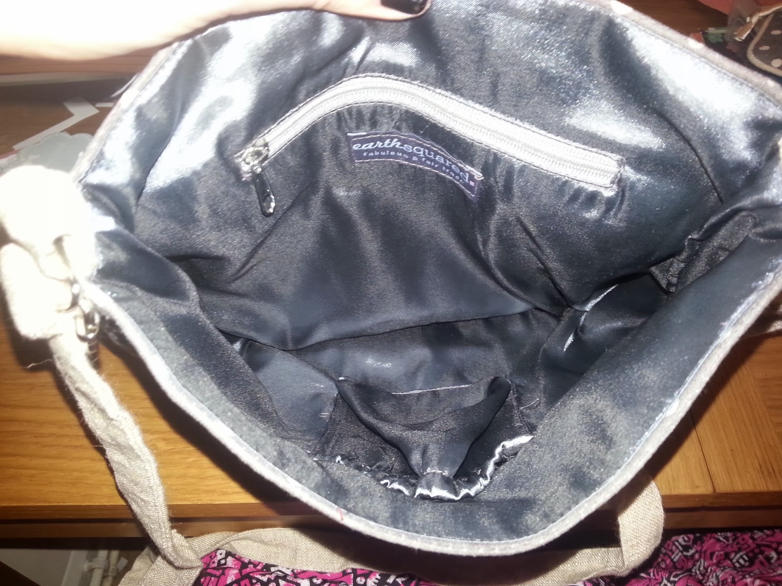 the girl with the plait: Earth Squared Handbag and Purse