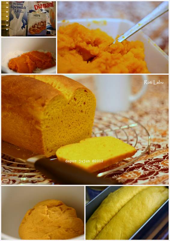 NCC Breadweek: Roti Labu Kuning alias Kürbisbrot by Reni Jujun
