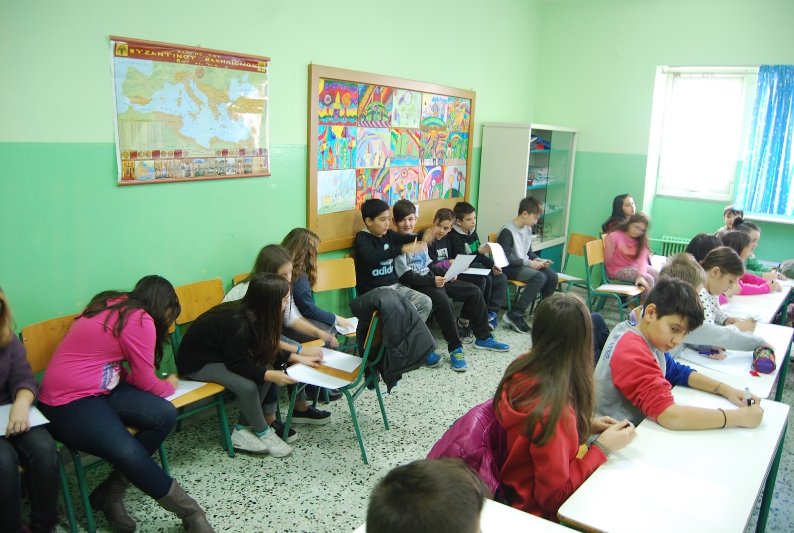 1o Δημοτικό Σχολείο Συκεών: Η ΣΥΓΓΡΑΦΕΑΣ ΠΑΝΑΓΙΩΤΑ ΠΛΗΣΗ ΣΤΟ ΣΧΟΛΕΙΟ ΜΑΣ