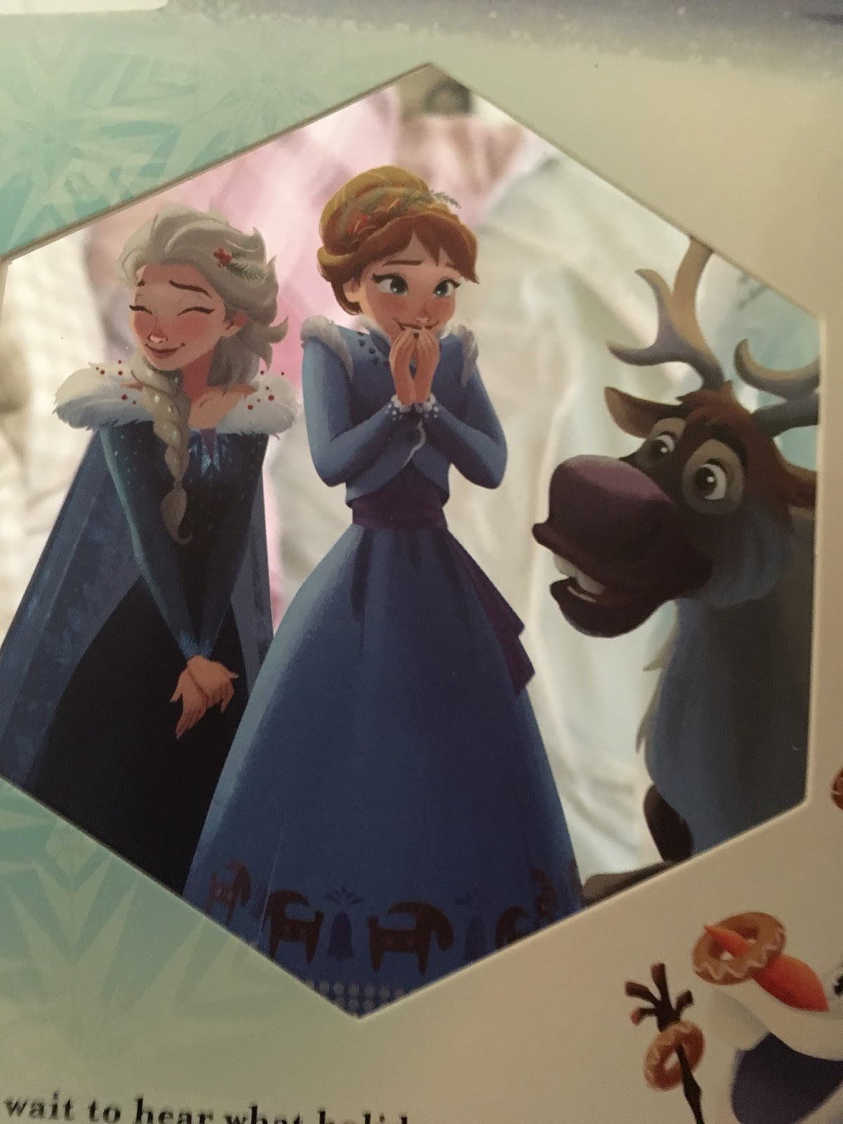 Team Rudolph and Olaf’s Frozen adventure books – Debrasworld