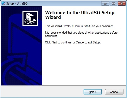 Cara install Ultraiso