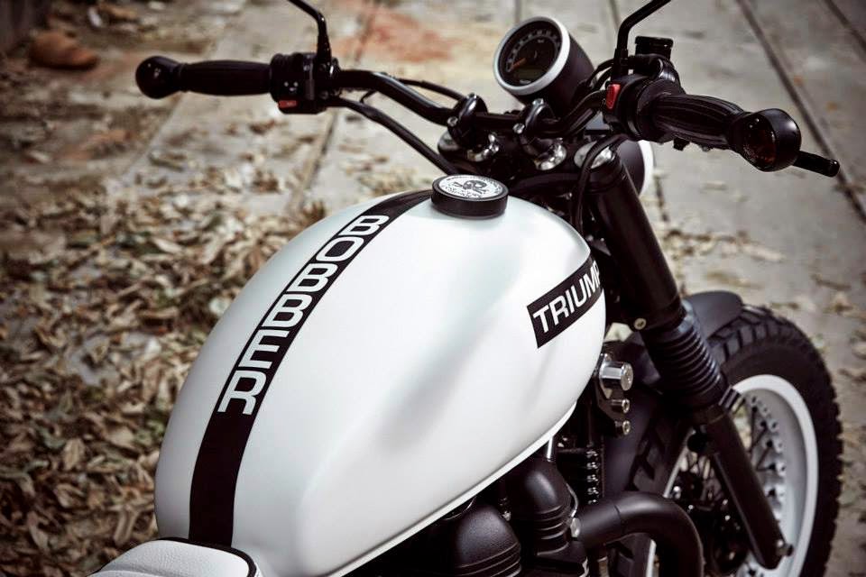 Racing Cafè: Triumph "Great White Bobber" by Rock'n'Ride