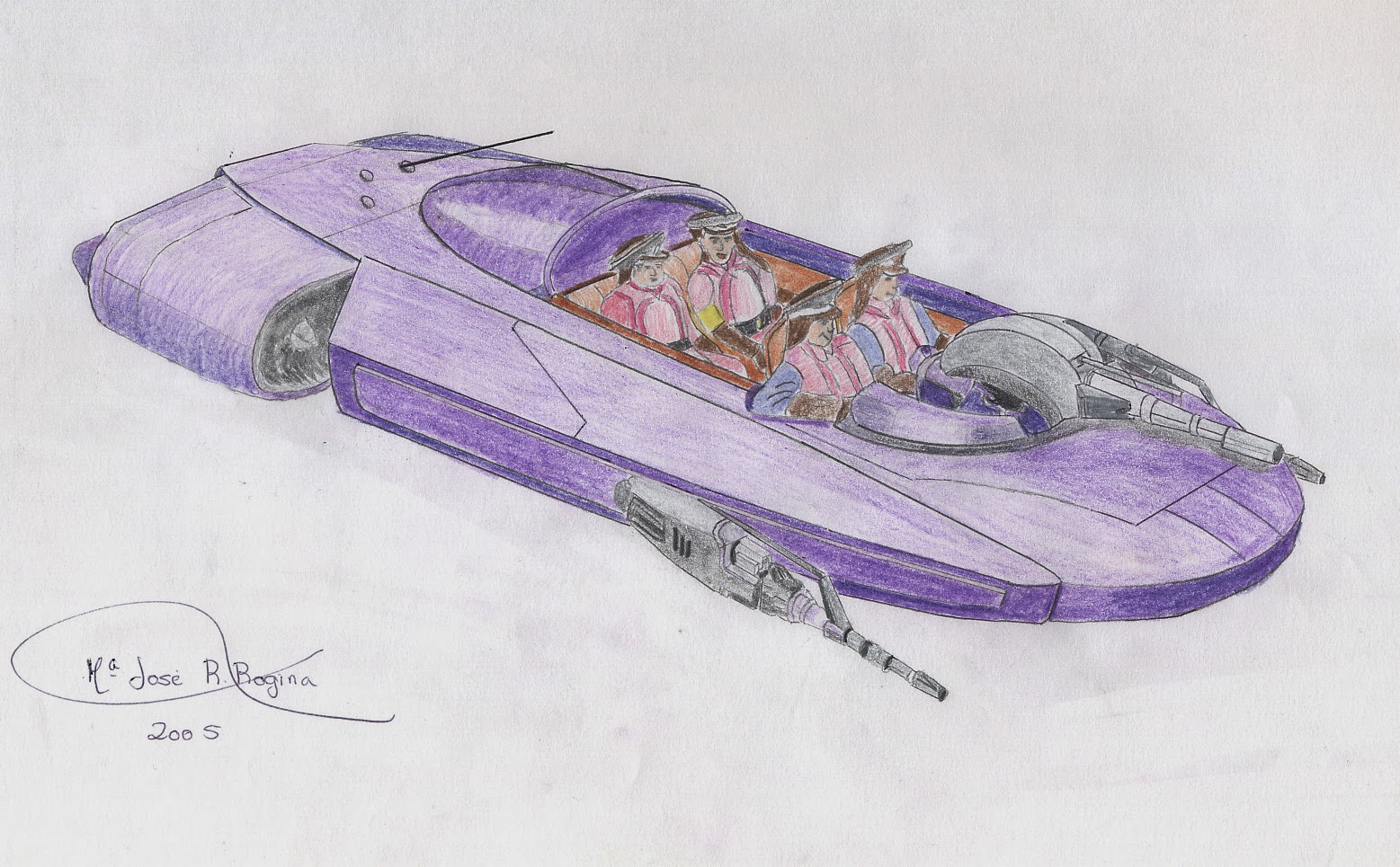 Distrito Star Wars: Gian speeder