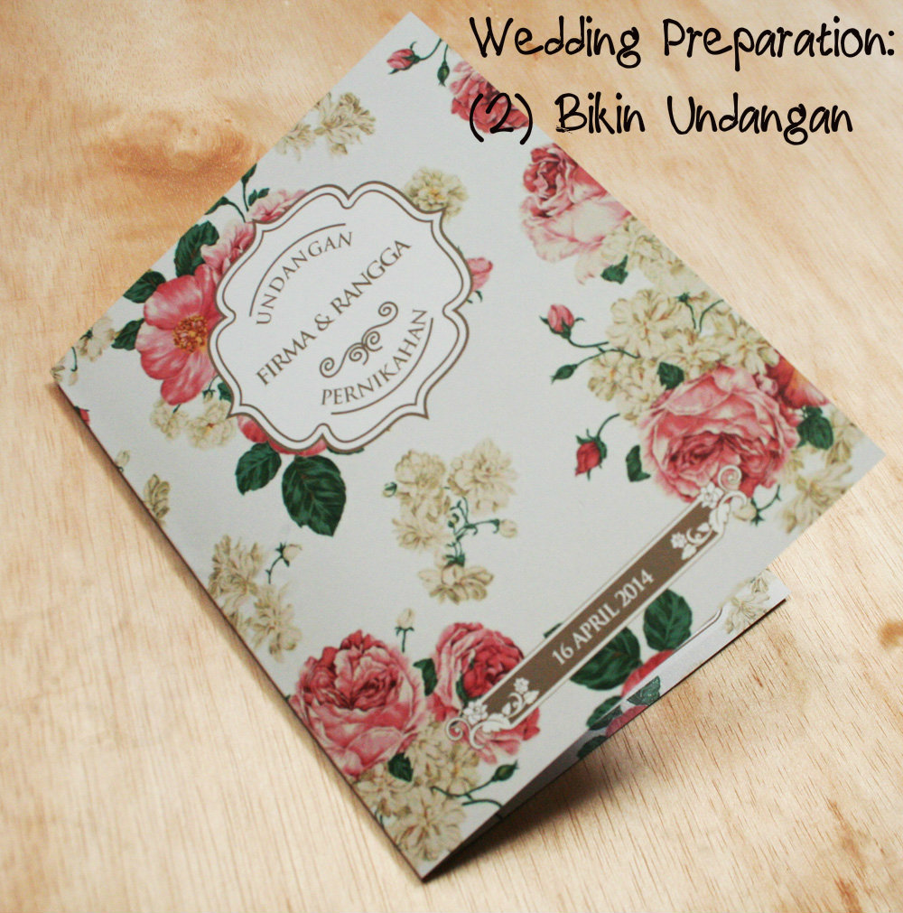 Undangan Pra Wedding