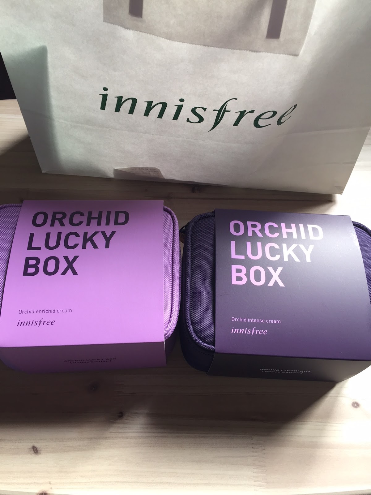 Macaron Bliss: Haul: innisfree Orchid Lucky Box