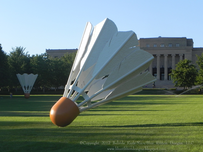 Samplings From A Blue Ribbon Girl: Sculptures and Shuttlecocks...