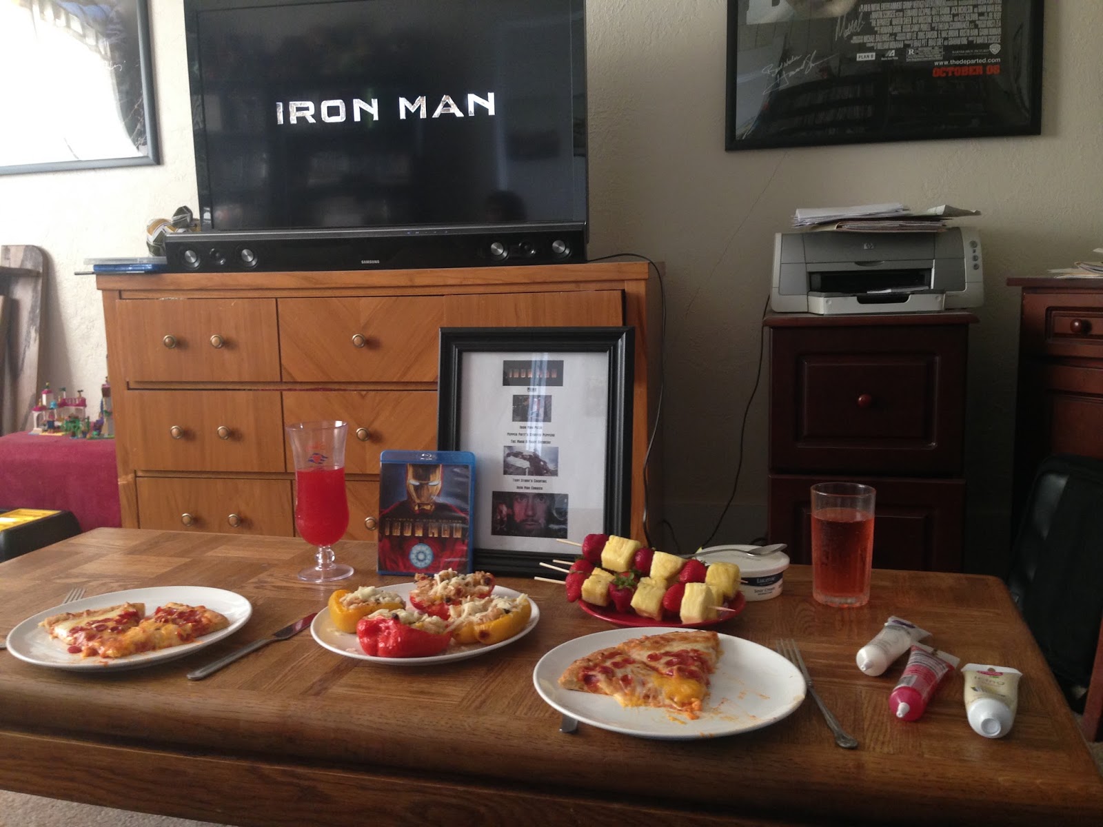 Reel Fancy Dinners: Iron Man Dinner