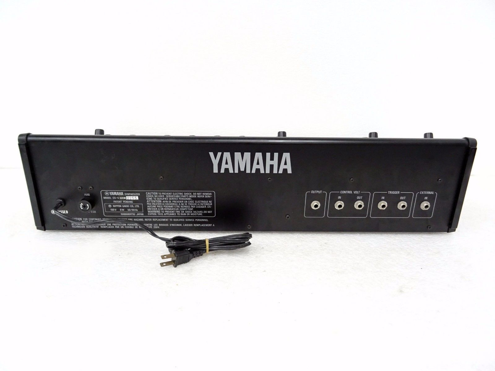MATRIXSYNTH: YAMAHA CS-5 Vintage Analog Monophonic Synthesizer w ...