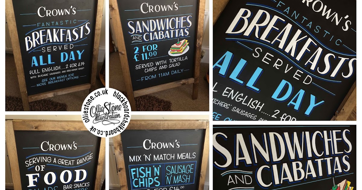 Pub Blackboards by Ollie Stone: Hand-crafted pub and restaurant signs ...