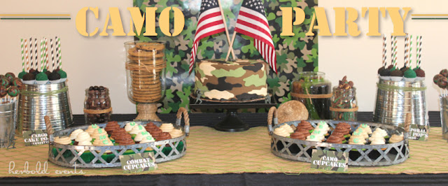 Her.BOLD.Events: {CAMOUFLAGE PARTY} Celebrating a United States Marine