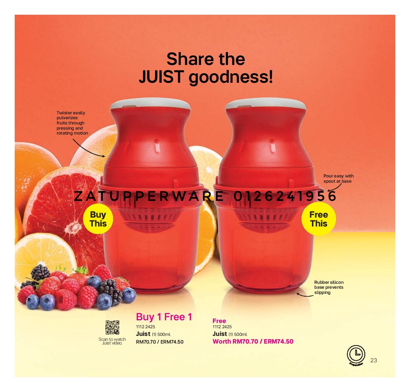 Za Tupperware Malaysia : Catalogue 1st October - 11th November 2018