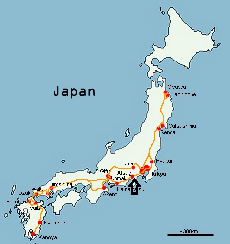 Atsugi Japan Map