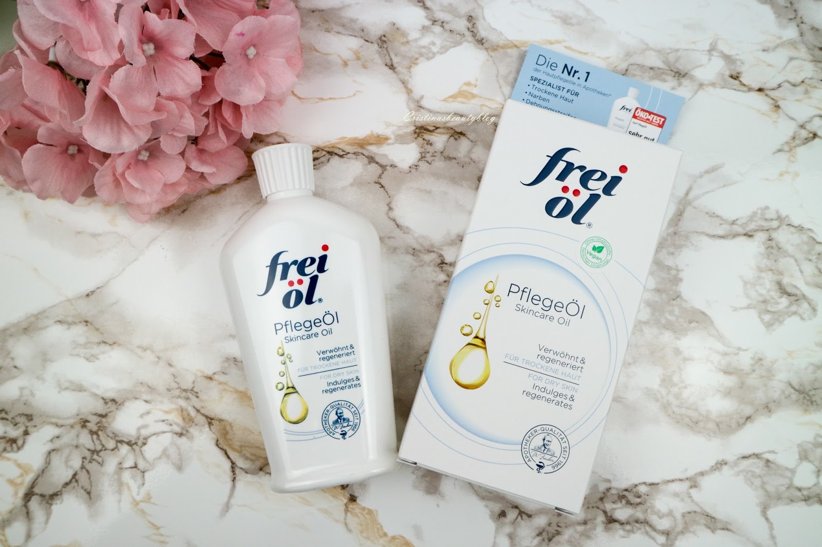 Das frei öl Pflegeöl ist mit pflanzlichen Ölen und Vitaminen ...