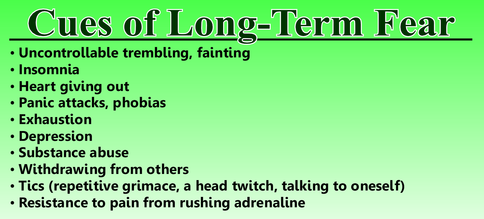 Meek-Geek: The Psychology of Writing: Character Development and Fear