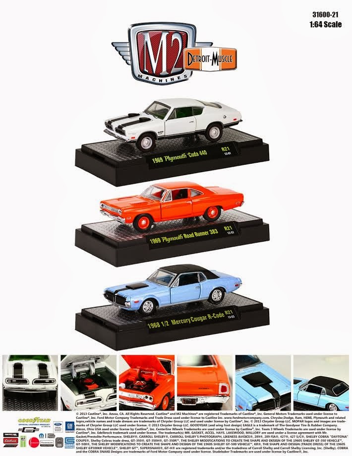 Diecast cars 1/64, Modellautos 1:64, Modellbilar 1:64: M2 Machines News