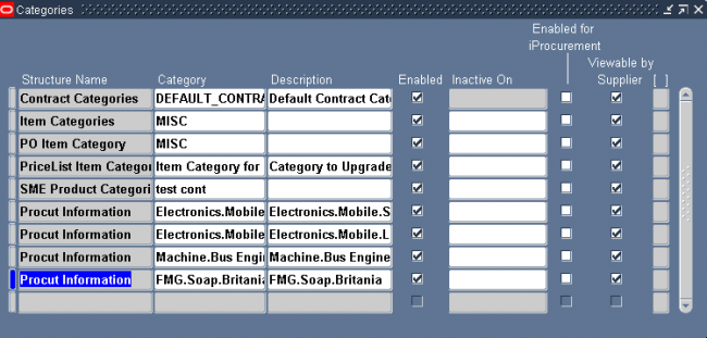 Oracle Inventory Flexfields Implementation « Learn Oracle