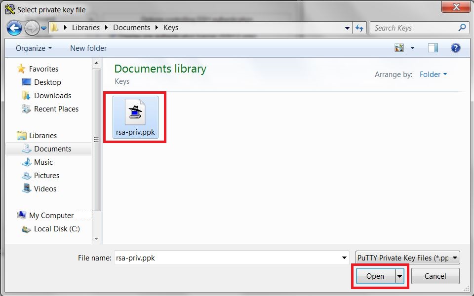 Netsoftmate Technical Blog : Step 5 - Oracle DBCS : Connecting To Compute Node Using PuTTY