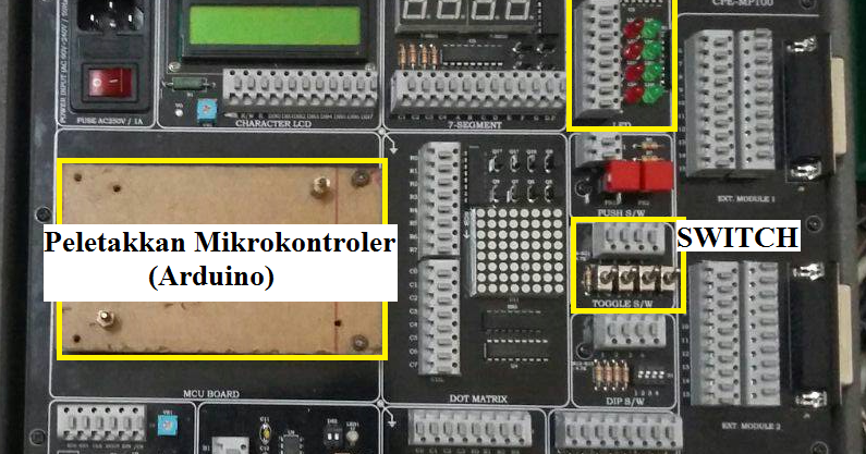 LED DENGAN ARDUINO MEGA 2560 ~ MIKROPROSESSOR DAN MIKROKONTROLLER
