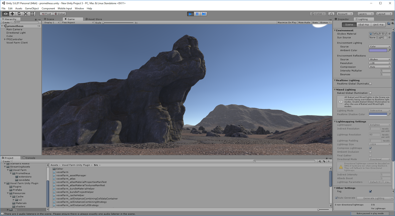 Procedural World: Unity versus Unreal