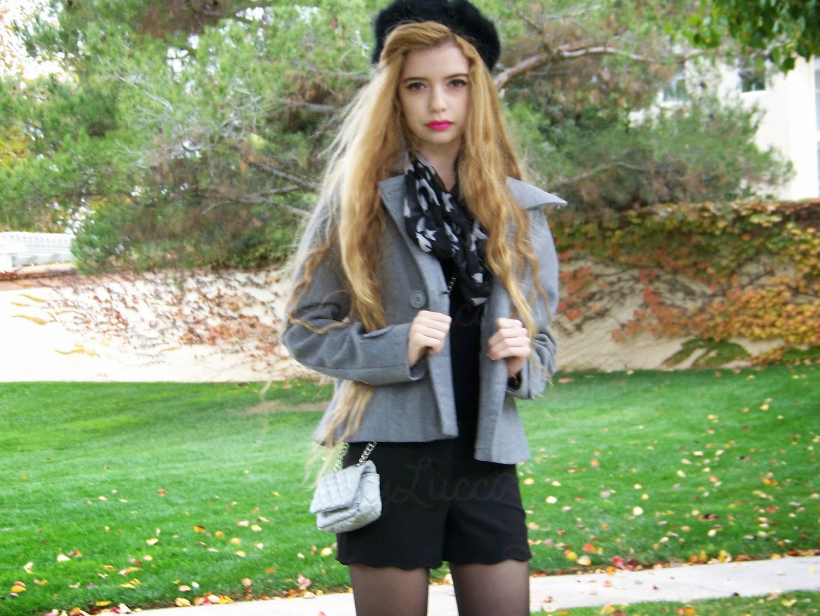 StyleByLucci: ♥ NEW VIDEO! ♥ MONOCHROME CHIC OOTD | FALL FASHION 2013