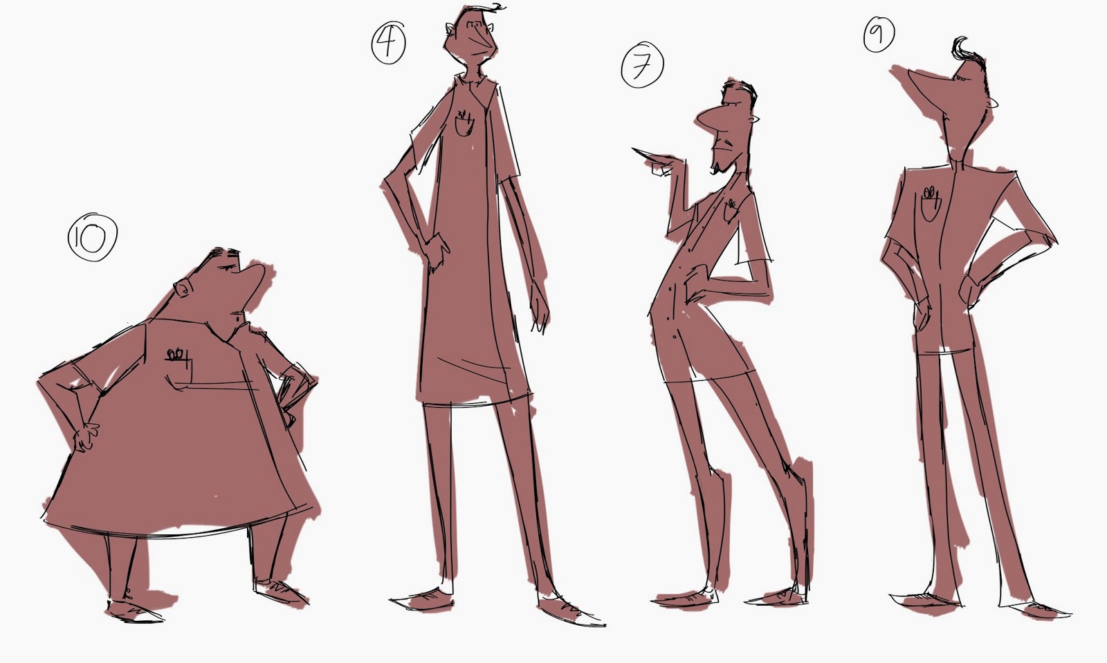 Animation Blog: [YEAR 2] Aggressive Hair Dresser -Character Design-