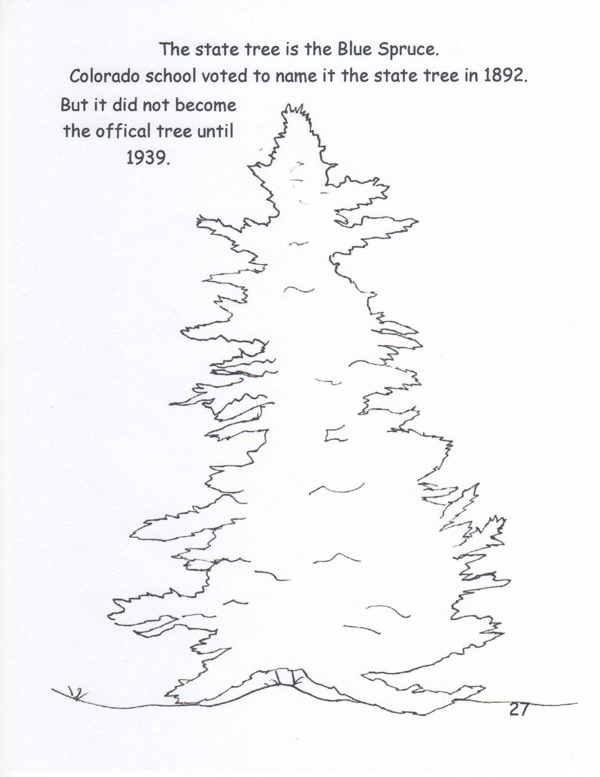 color the United States: Color Colorado