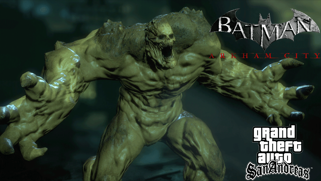 DSCatalan102 Blog Site: Clayface Skin "Batman Arkham City" GTA San Andreas