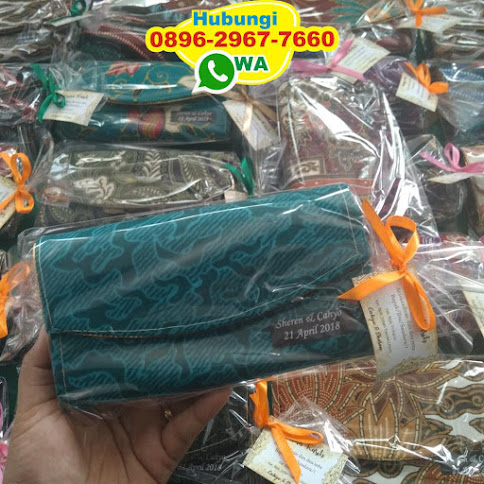 Souvenir Dompet Batik Besar Spesial | Souvenir Pernikahan