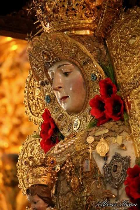 La virgen del rocío ya esta en los varales.