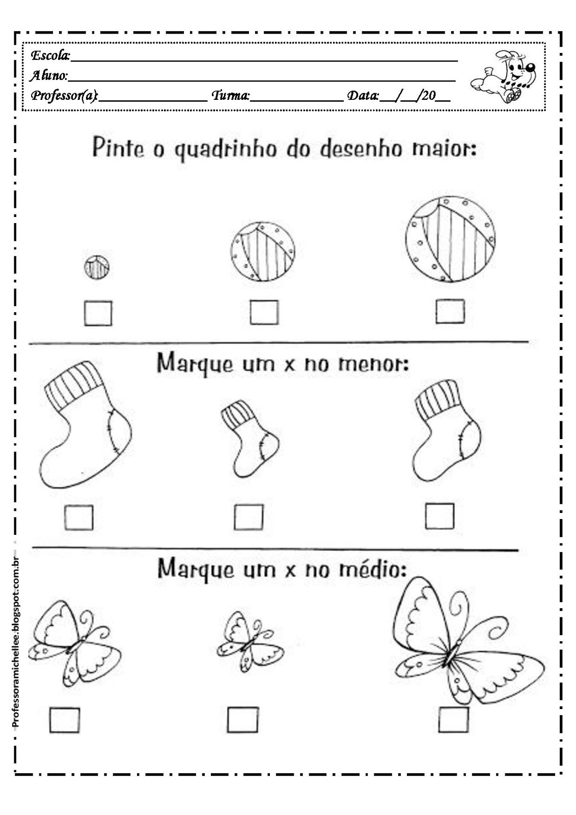 Atividade De Matematica Pre - REVOEDUCA