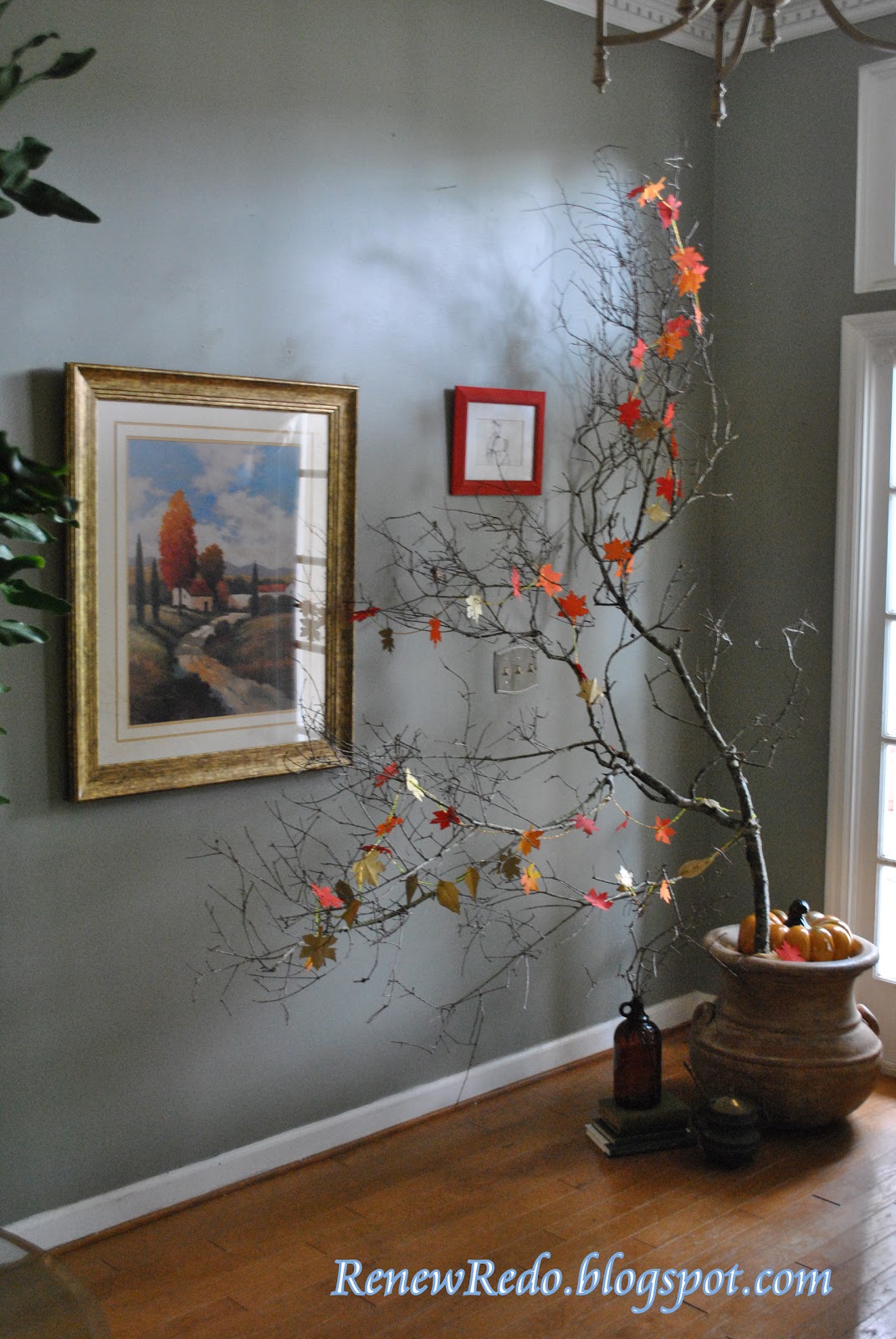 ReNew ReDo!: Paper Leaves Fall Tree