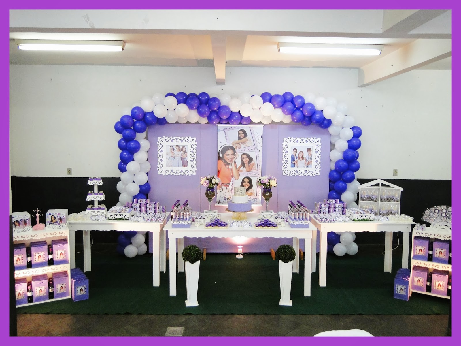 Festejar Ateliê de Festas e Lembrancinhas: Violetta para Laura Dewing