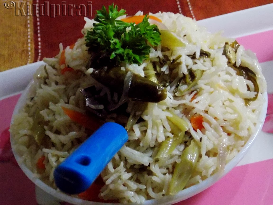 Kudpiraj's Garam Tawa: Vegetable Pulao with Goan Egg Curry