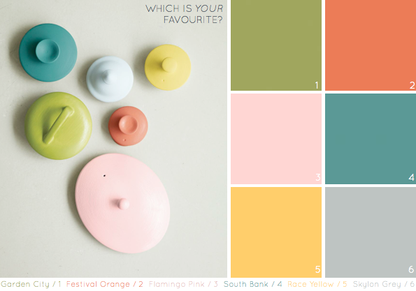 Fired Earth's Mid-Century Modern Paints - Bright Bazaar by Will Taylor