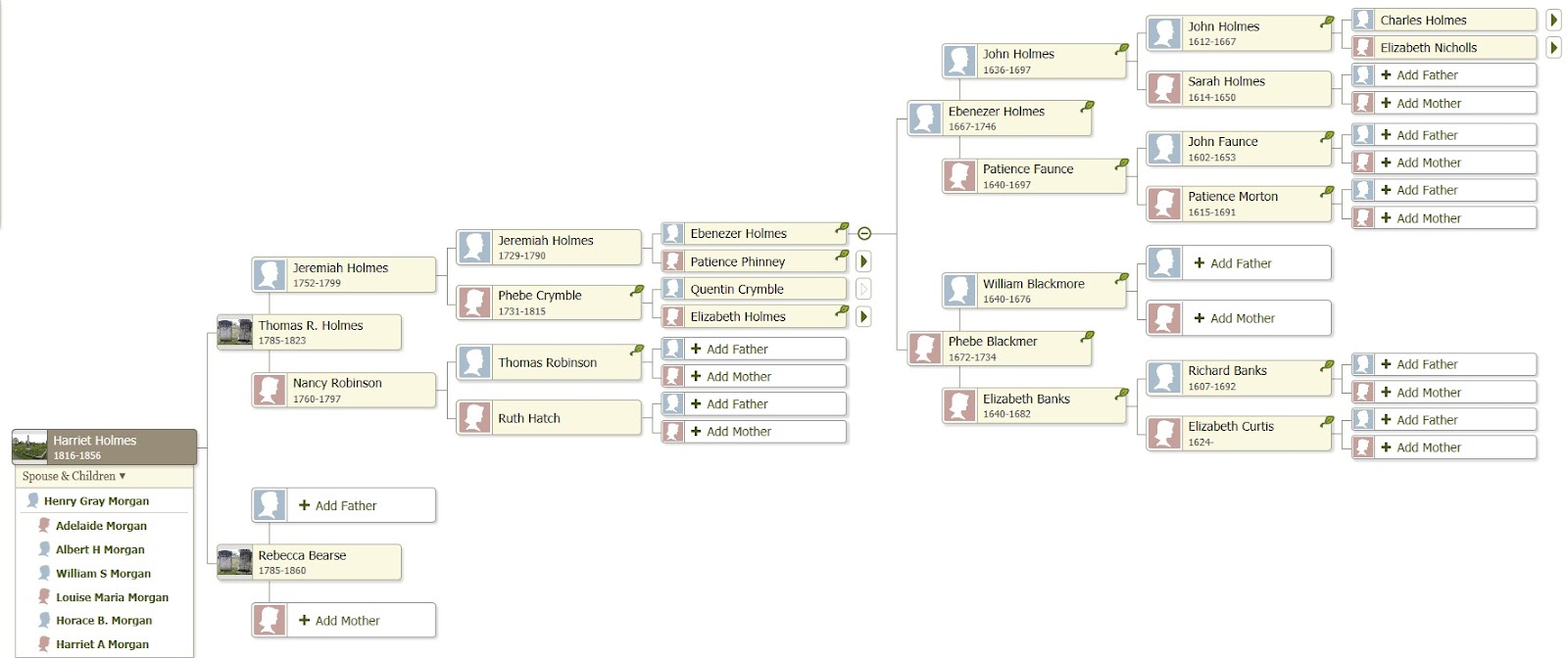 Old Blue Genes: The Holmes Family of Winterport Maine