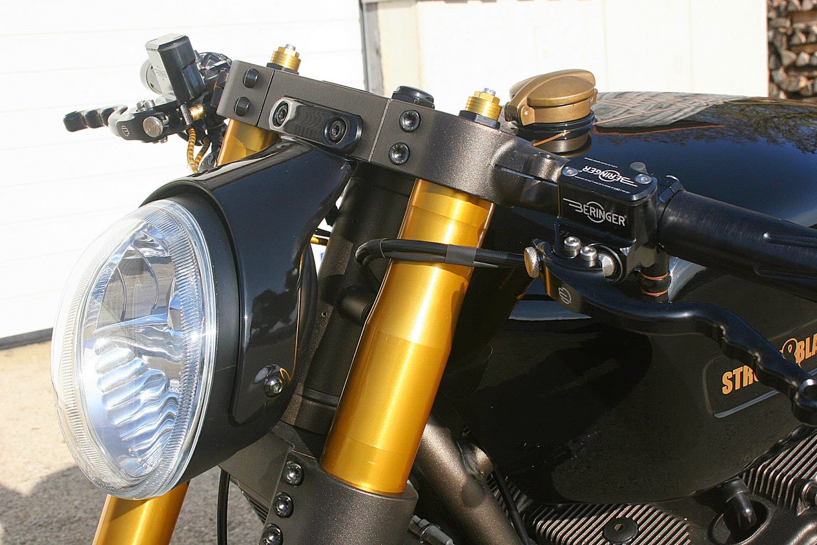 Racing Cafè: Suzuki Cafè Racer "Espresso" by Custom Wolf