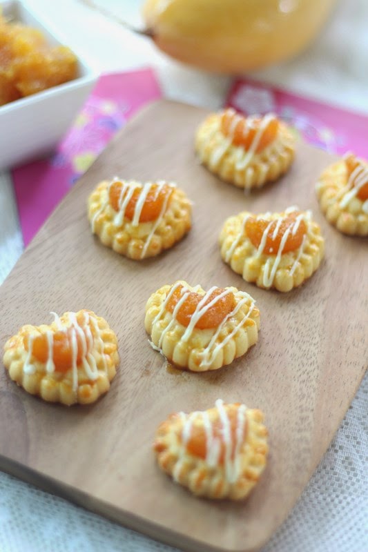 Nasi Lemak Lover: Mango Pineapple Tarts with White Chocolate 白巧克力芒果黄梨饼 ...