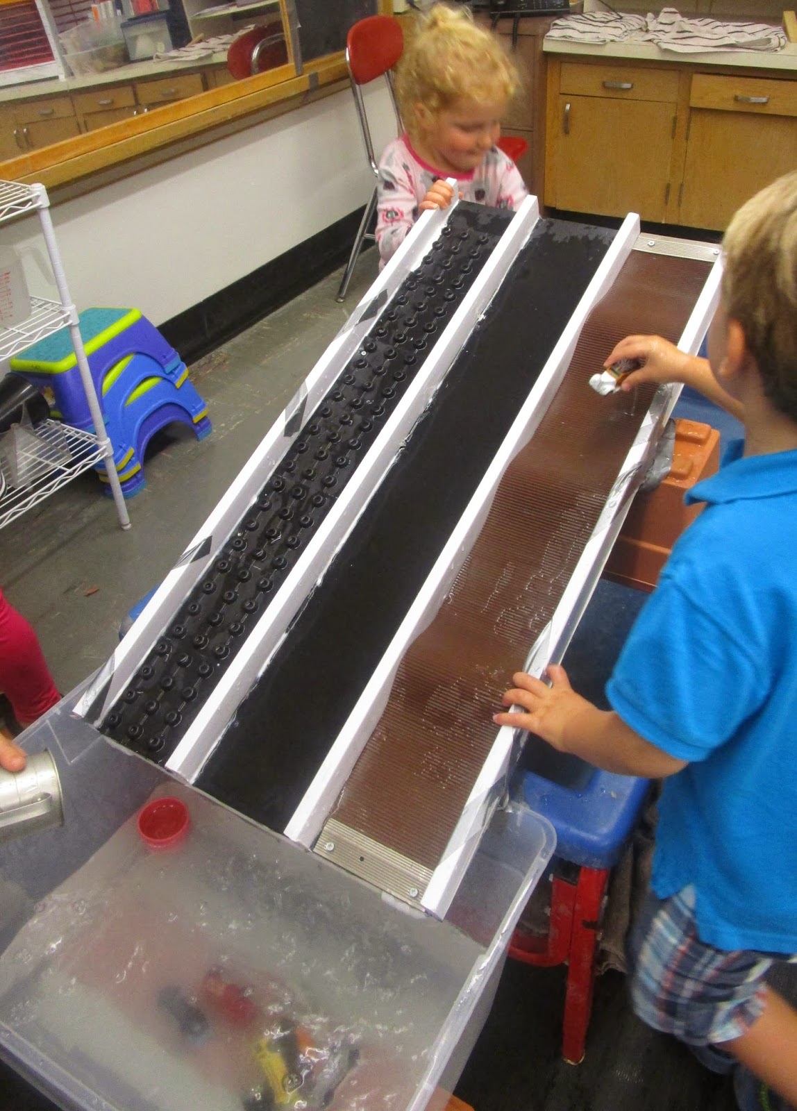 SAND AND WATER TABLES: A NEW CHANNEL BOARD