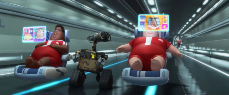 Dystopian View of Technology : WALL-E
