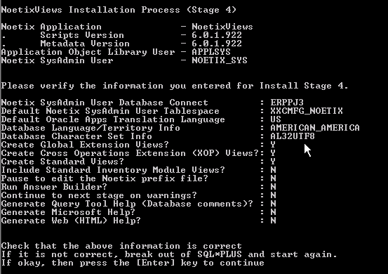 Noetix Annotations: Regeneration of Noetix Views Using SQL*Plus Via ...