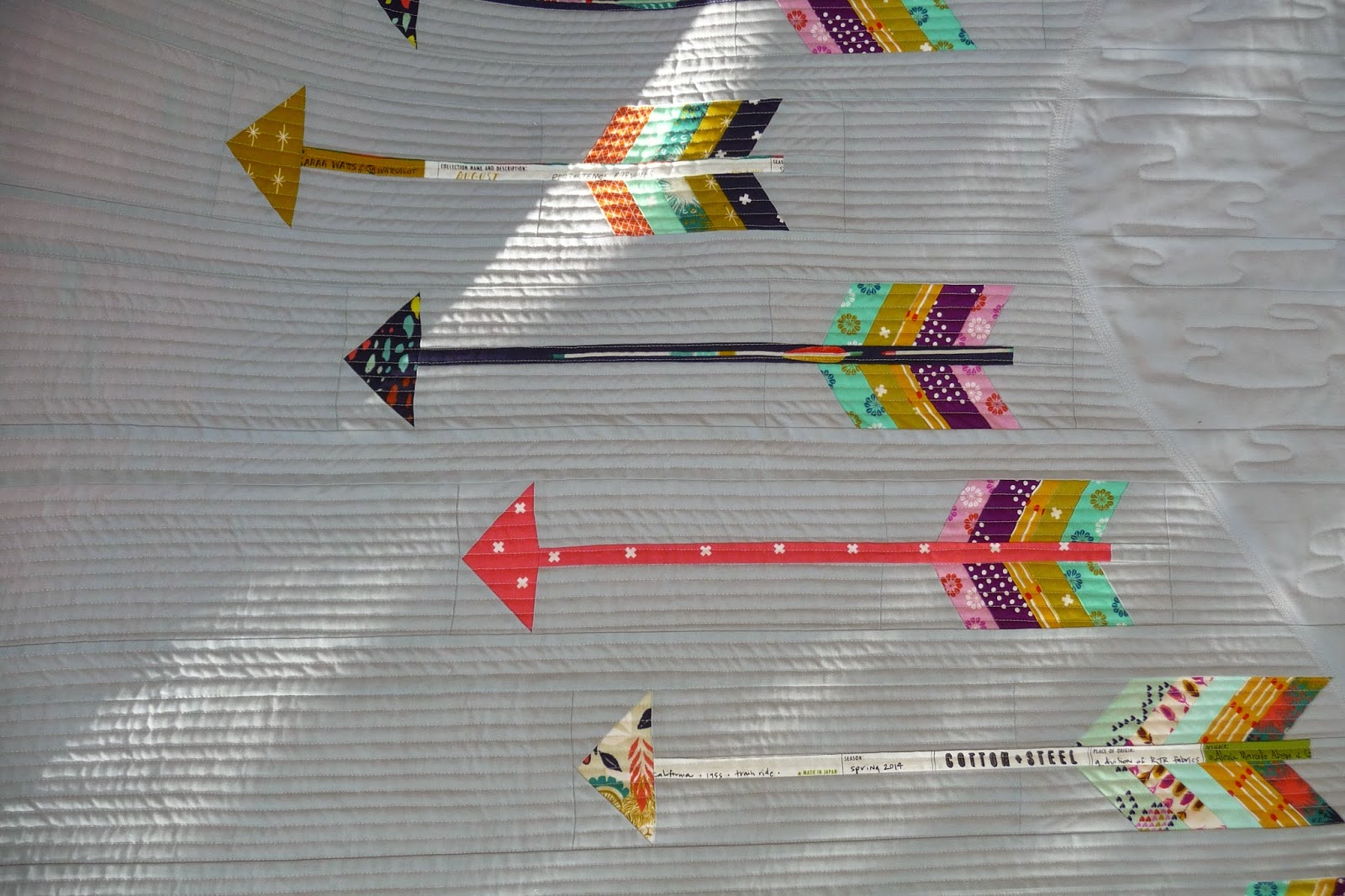 Grace and Favour: A FINISHED ARROW QUILT