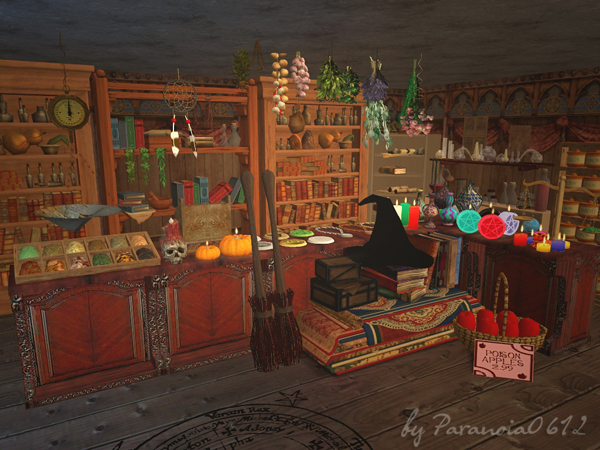 The Sims 2 Finds: paranoia: Occult shop