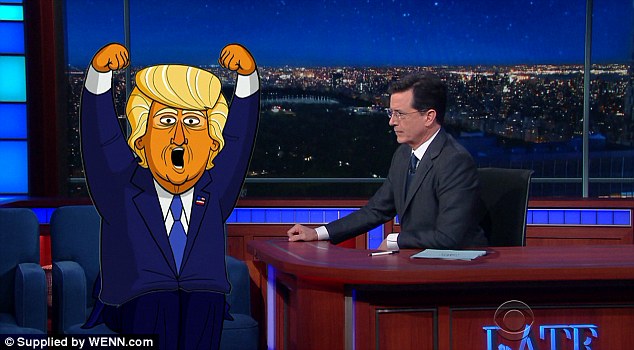 Jos-Daily: 'Trump' at Cobert's Show: Stephen Colbert interviewed ...