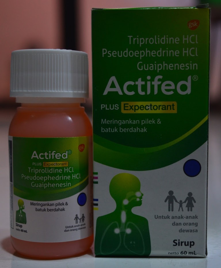 Actifed Plus Expectorant 60ml - NamaBlog